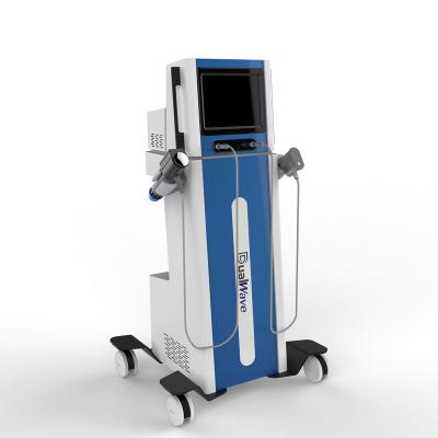 China Dual Wave Shockwave Therapy Machine 18Hz 6Bar for ED Plantar Fasciitis Heel Spur Pain Relief for sale