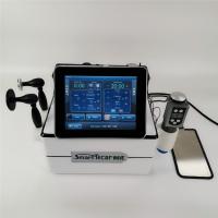 China 220V Portable Tecar Shockwave Therapy Machine for ED Tendonitis Plantar Fasciitis 300W for sale