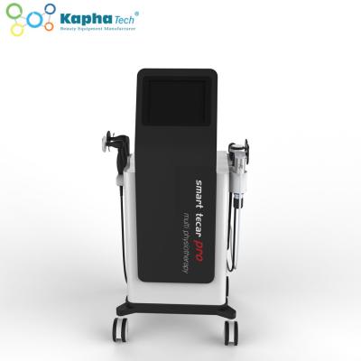 China 6 Bar Shockwave Ultrasound Therapy Machine 300W Tecar Physiotherapy for Full Body Relaxation for sale