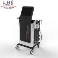 China Tecar Shockwave Ultrasound Therapy Machine 300W RF 300-450kHz for Ankle Sprain for sale