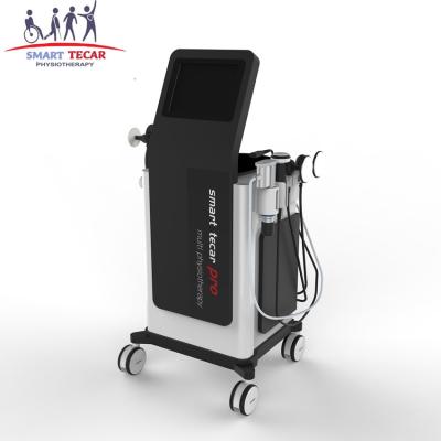 China Tecar Shockwave Ultrasound Therapy Machine 300W RF 300-450kHz for Ankle Sprain for sale