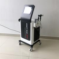 China 3-in-1 Medical Ultrasound Therapy Machine with Shockwave and Tecar Physiotherapy 300W for sale