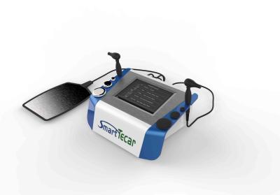 China 60mm Chiropractic Physio Tecar Therapy Machine 300W 300-450KHz for Spine Pain and Sport Injury for sale