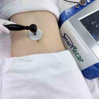 China 60mm Chiropractic Physio Tecar Therapy Machine 300W 300-450KHz for Spine Pain and Sport Injury for sale