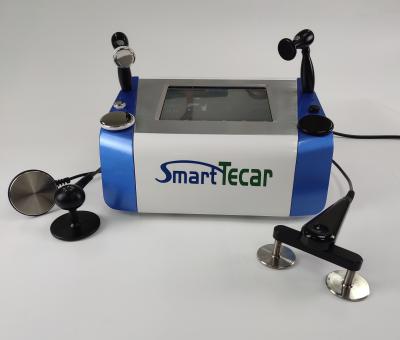 China Smart Tecar Therapy Equipment 300W RF Body Massage Machine CET RET 80mm Handle for sale