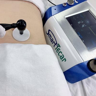 China Smart Tecar Diathermy Machine 300W 300-450KHz RET CET RF for Pain Management Physiotherapy for sale