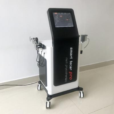 China ESWT Shockwave Therapy Machine with RF Tecar Diathermy 300W for Sport Injury and ED Treatment for sale