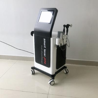 China Shockwave Therapy Machine with Tecar Massage 300W RF 300-450KHz for Body Pain Relief for sale