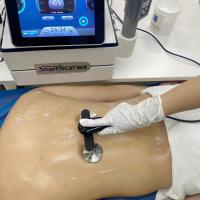 China 10.0 RF Tecar Therapy Machine 300W Capacitive Resistive Diathermy Double 80mm Handle for sale