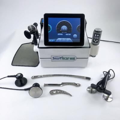 China 16Hz Acoustic Electric Tecar Shock Wave Diathermy Machine Muscle Stimulation 450kHz for sale