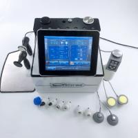 China Portable Tecar Shockwave Therapy Machine 300W RF 300-450kHz Resistive Handle for Pain Relief for sale