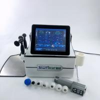 China 40MM Tecar Shock Wave Diathermy Machine RF Physiotherapy 300W Muscle Massage for sale