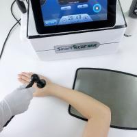 China 40MM Tecar Shock Wave Diathermy Machine RF Physiotherapy 300W Muscle Massage for sale
