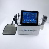 China 200MJ Shockwave Tecar Therapy Machine for Ankle Sprain Low Back Pain 300W for sale