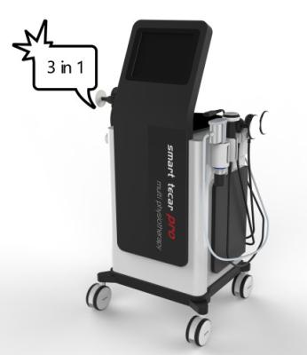 China 60mm Tecar Head 3 in 1 Shockwave Therapy Machine for Sport Injury Pain Relief for sale