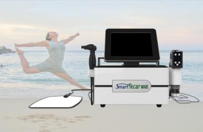 China 3 in 1 Tecar Shockwave Therapy Machine 300W CET RET EMS Physiotherapy Pain Relief for sale