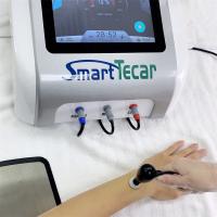 China White Chiropractic Tecar Diathermy Therapy Machine 300W 450KHz for Chronic Pain Relief for sale