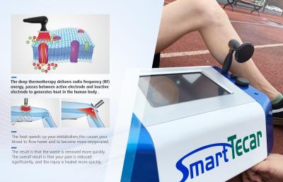 China Smart Tecar Therapy Machine 300W Monopole RF CET RET for Pain Relief and Tissue Regeneration for sale