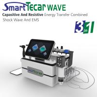 China 300KHZ 300W Tecar Therapy Machine with Shockwave Radiofrequency Physiotherapy Equipment for sale