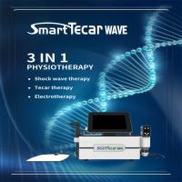 China Portable Tecar Shockwave Diathermy Machine 300W RF Physiotherapy with EMS for sale