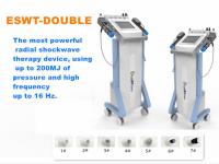China Dual Channel ESWT Shockwave Therapy Machine for ED Treatment 1-16Hz 5-200mJ for sale