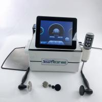 China Portable 3-in-1 ESWT Shockwave Tecar Therapy Machine 300W RF Physiotherapy for Pain Relief for sale