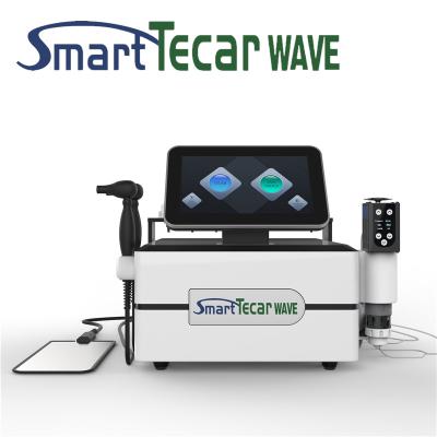 China Portable EMS Shockwave Tecar Therapy Machine 300W RF 300-450kHz Physiotherapy Device for sale