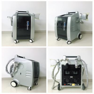China Double Channel Cryolipolysis Fat Freezing Machine 4 Handles -11°C Cool Body Slimming for sale