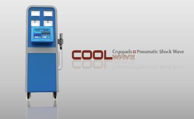 China Dual Air Pressure Shockwave Therapy Machine Fat Reduce Cryotherapy Slimming Machine for sale