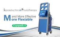 China Cryolipolysis Shockwave Slimming Machine 4 Coolpads 6 Bar Pneumatic Fat Freezing Cellulite Removal for sale