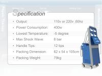 China Cryolipolysis Fat Freezing Slimming Machine Extracorporeal Shockwave Therapy Device for sale