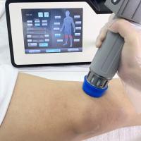China Black Extracorporeal ESWT Shock Wave Therapy Machine For Pain Relief for sale