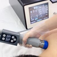 China Black Extracorporeal ESWT Shock Wave Therapy Machine For Pain Relief for sale