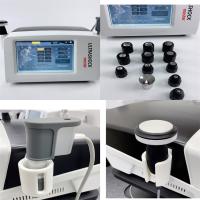 China Pneumatic Ballistic Shockwave Therapy Machine 6 Bar 21 Hz with Ultrasound 3W/cm2 for Plantar Fasciitis Rehabilitation for sale
