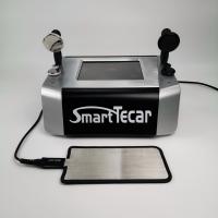 China Double 80mm Handle AC220V Tecar Therapy Diathermy Machine for sale