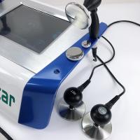 China Double 80mm Handle Tecar Therapy Machine 300W Physiotherapy RF CET RET for Pain Relief for sale