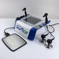 China Double 80mm Handle Tecar Therapy Machine 300W Physiotherapy RF CET RET for Pain Relief for sale