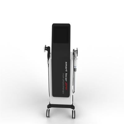 China 300KHz Multifunction Tecar Therapy Machine with Shock Wave 6 Bar and 448KHz RF for sale