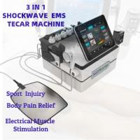 China EMS Shockwave Tecar Therapy Machine Physiotherapy Device For Sport Injuiry for sale