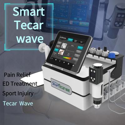 China Portable ED Shockwave Therapy Machine Smart Tecar 300W RF 300-450KHz for Sport Injury for sale