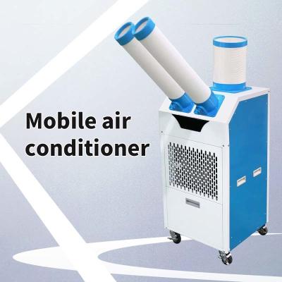 China Smooth Room-to-Room Transitions Portable Mobile Air Cooler With Integrated Wheels for sale