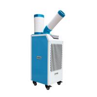 China Portable And Versatile Mobile Air Cooler With Optional Ice / Water Tank Compatibility for sale