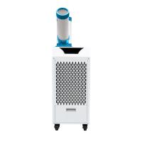 China Portable And Versatile Mobile Air Cooler With Optional Ice / Water Tank Compatibility for sale