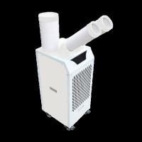 China Compact And Convenient Mobile Air Cooler With Alluminum Fin Hydrophilic Film Cooler And Swing Compressor for sale