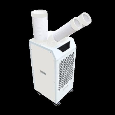 China Compact And Convenient Mobile Air Cooler With Alluminum Fin Hydrophilic Film Cooler And Swing Compressor for sale