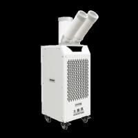 China Compact And Convenient Mobile Air Cooler With Alluminum Fin Hydrophilic Film Cooler And Swing Compressor for sale