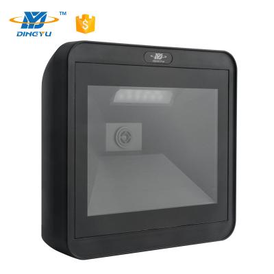 China Supermarket Handheld USB Barcode Scanner 1D 2D QR Code Waybill Desktop for sale