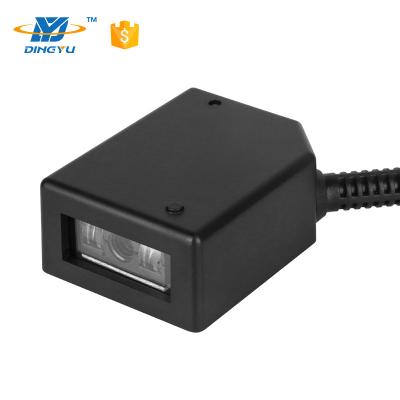 China DF3100 1D Fixed Mount Scanner High Reading Precision Visible Red Light for All Barcodes for sale