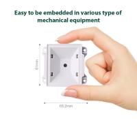 China Table Mounted 2D Barcode Scanner Embedded Platform USB TTL QR Code Hands-Free Automatic Scanning for sale