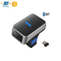 China Wireless Bluetooth Wearable Finger Barcode Scanner Android Compatible for sale